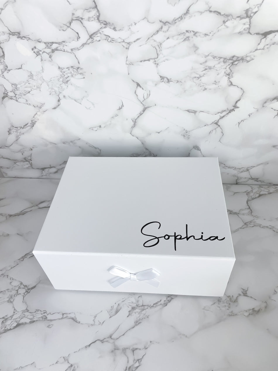 Personalisierte Geschenkbox 30. Geburtstag | Plotter Bird